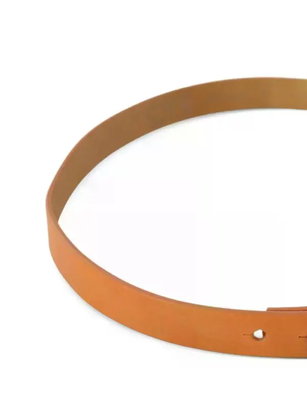 Costume National Stud-fastening Leather Belt