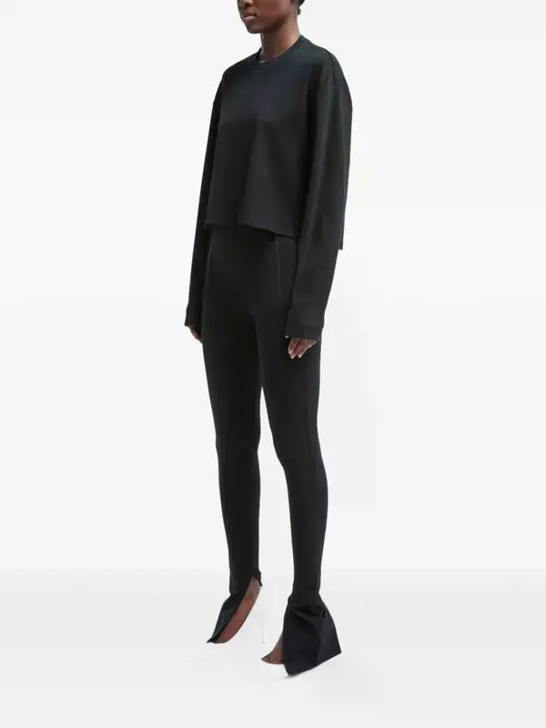 Wardrobe.NYC Side-zip Leggings