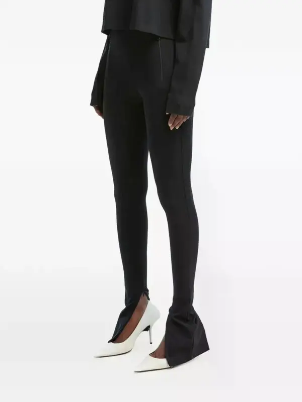 Wardrobe.NYC Side-zip Leggings