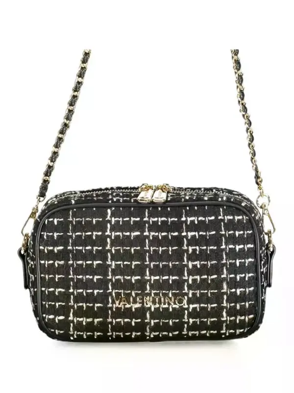 MARIO VALENTINO Tweed-check Cross Body Bag