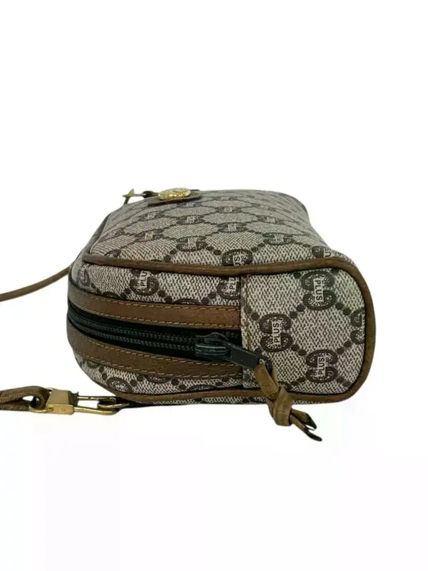 Gucci 1980-1990 Gg Supreme Plus Crossbody Bag - Neutrals