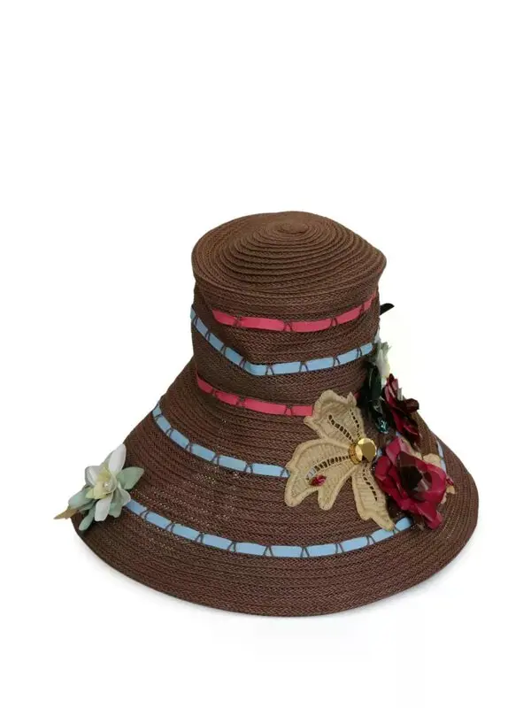 Dolce & Gabbana Floral-appliqué Sun Hat