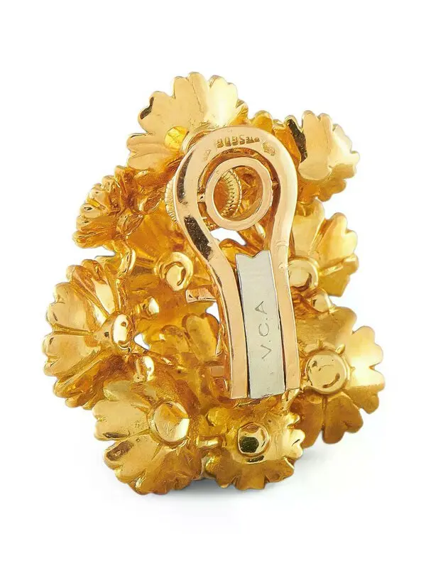 Van Cleef & Arpels Floral Clip-on Earrings