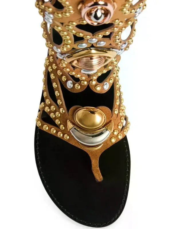 Emilio Pucci Embellished Gladiator Sandals