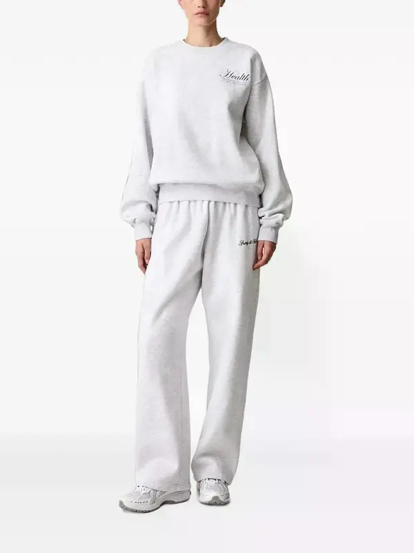 Sporty & Rich Signature Logo-embroidered Track Pants