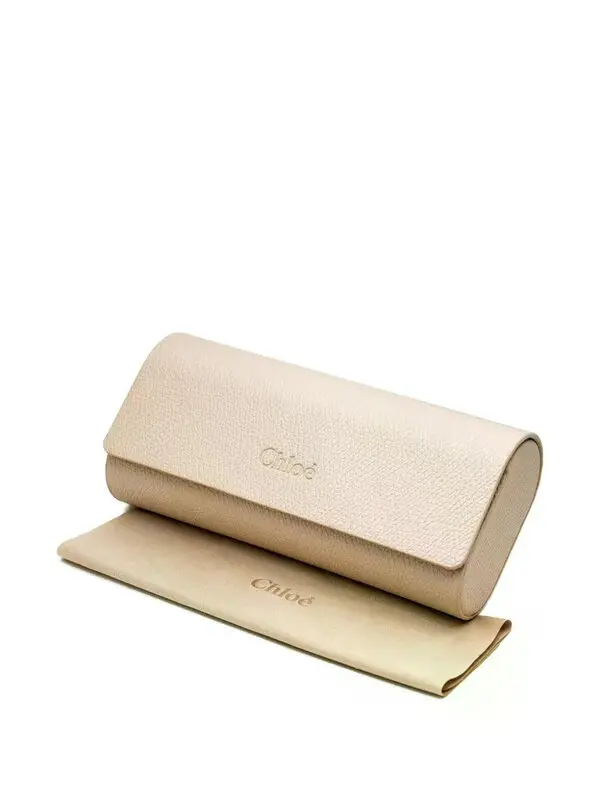 Chloé Scalloped Round-frame Glasses