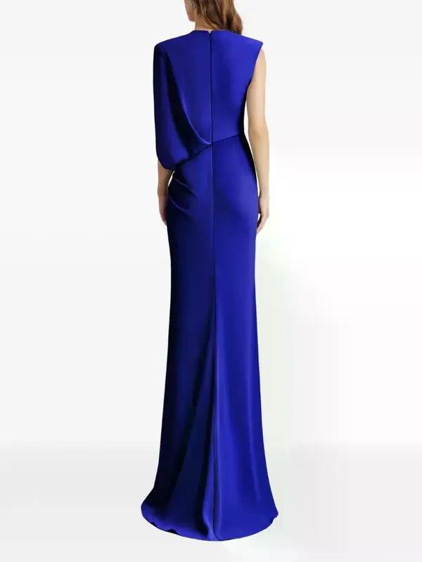 GEMY MAALOUF Draped V-neck Dress