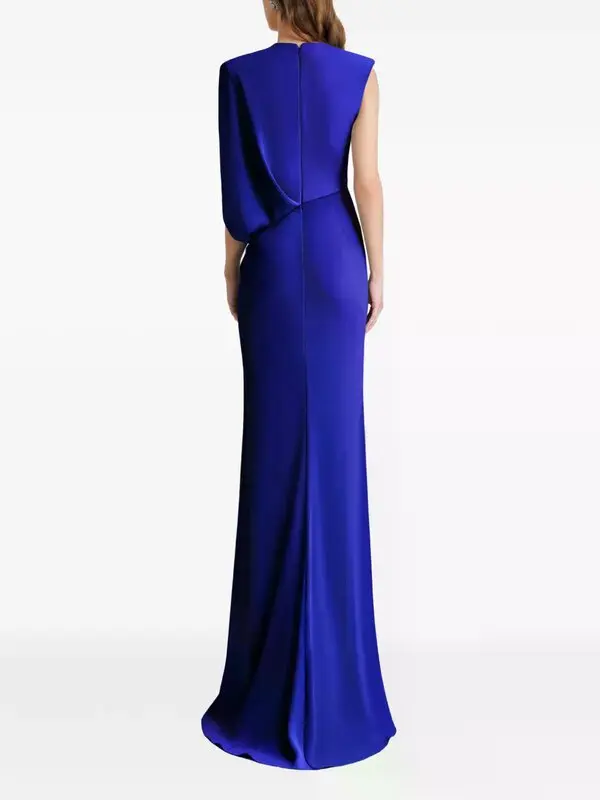 GEMY MAALOUF Draped V-neck Dress