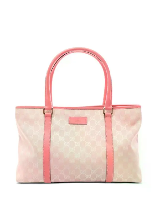 Gucci 2000s Gg Canvas Tote Bag