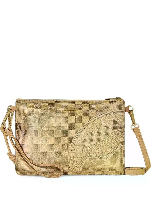 SPRAYGROUND Trinity 24k Rhinestone-embellished Clutch Bag