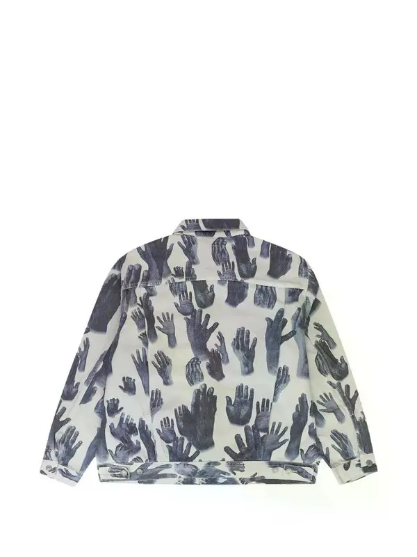 DENIM TEARS X Levi's Hands-print Denim Jacket