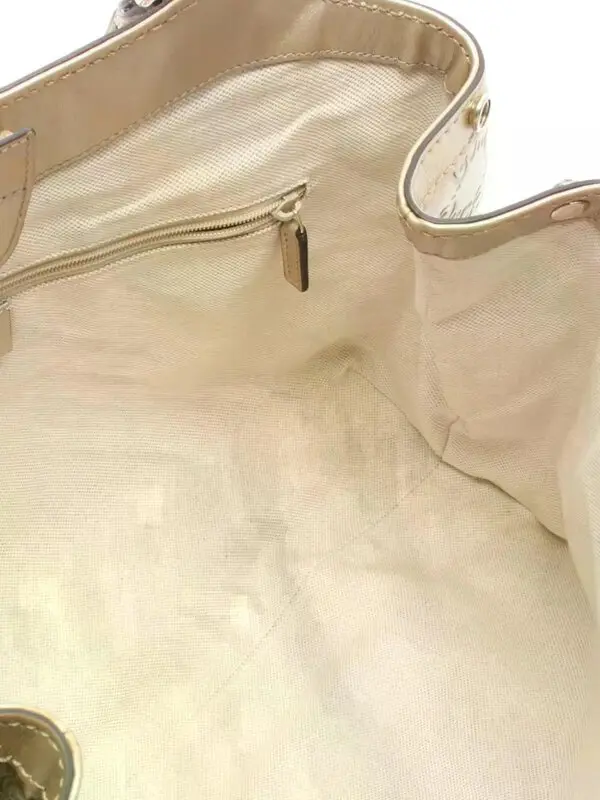 Gucci 2010s Sukey Guccissima Tote Bag - Gold