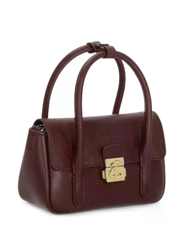 COCCINELLE Mini C-me Grained-leather Tote Bag