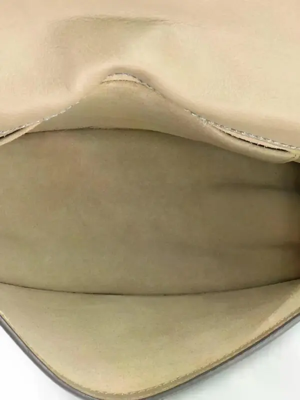 Chloé Nile Leather Medium Crossbody Bag - Neutrals