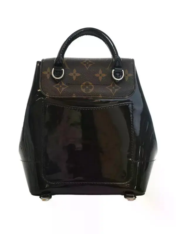 LOUIS VUITTON 2018-2026 Monogram Vernis Hot Springs Backpack - Black