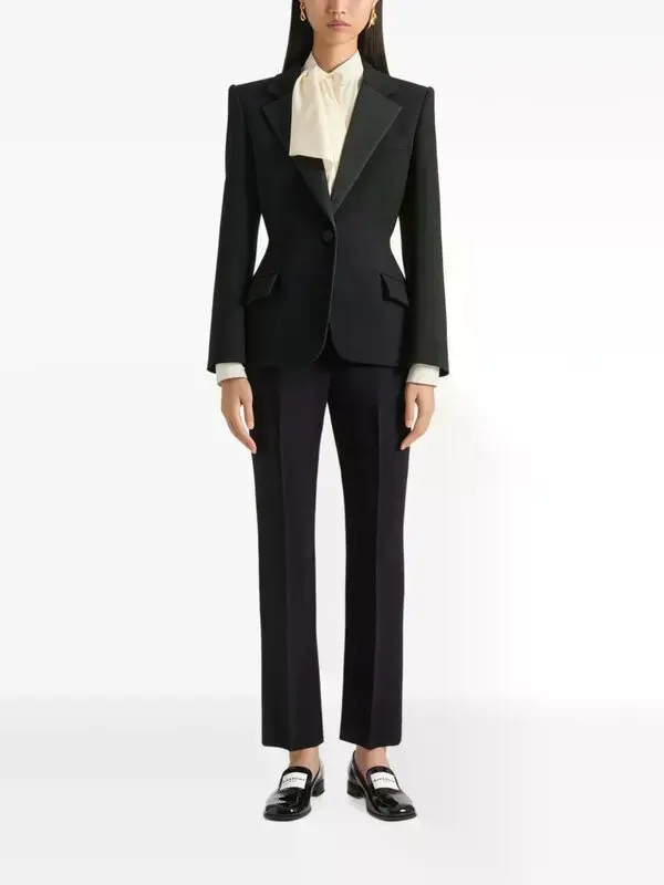Givenchy Slim Fit Tailored Pants In Wool