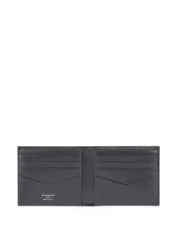 Givenchy Antigona Stamped Bicolor Wallet In Leather