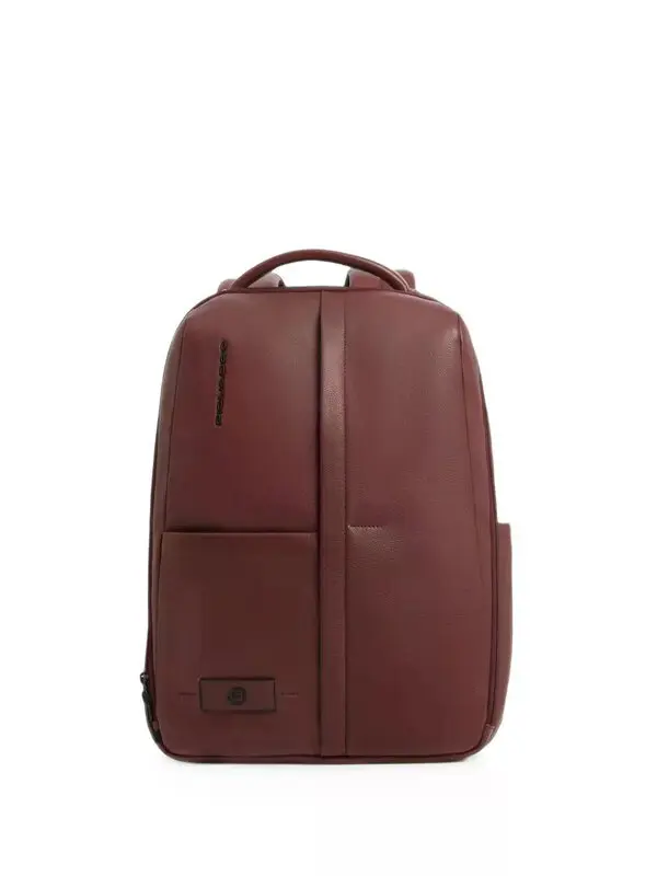 PIQUADRO Leather Laptop Backpack