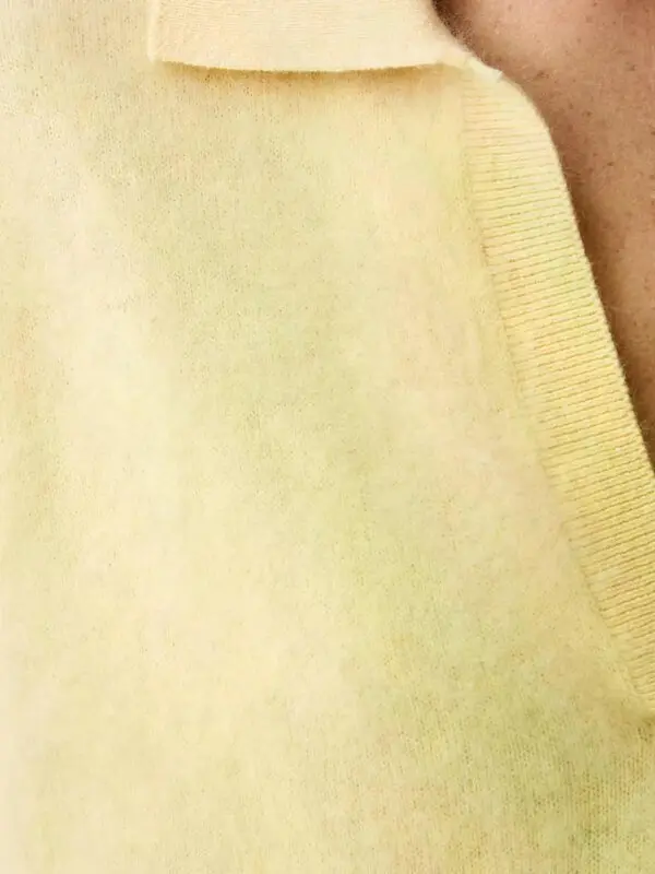 VICOLO V-neck Sweater - Yellow