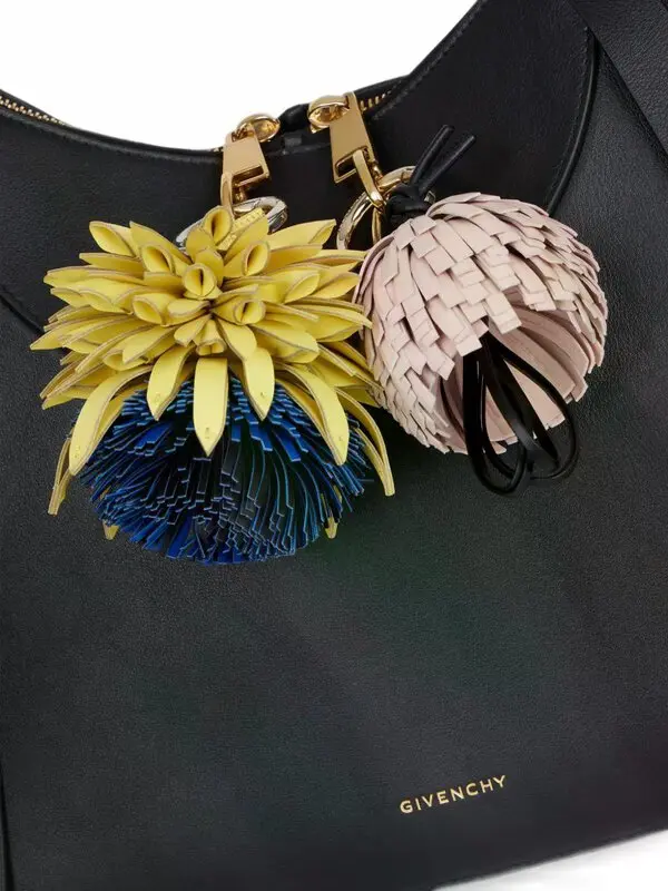 Givenchy Bicolor Thistle Charm In Nappa Leather