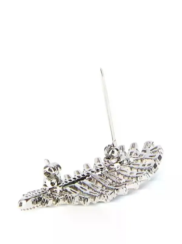 SWAROVSKI Vienna Crystal-embellished Brooch - Silver