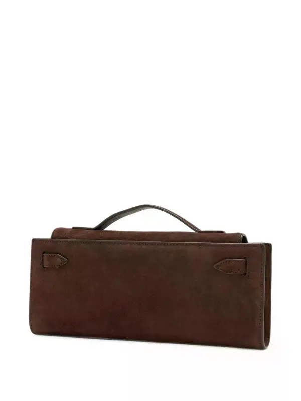 Veronica Beard Dash Suede Clutch Bag