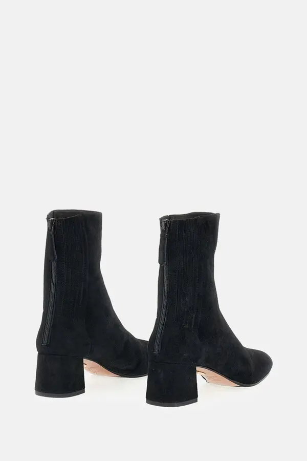 AQUAZZURA Stivaletti Saint Honore Bootie 50 - Nero