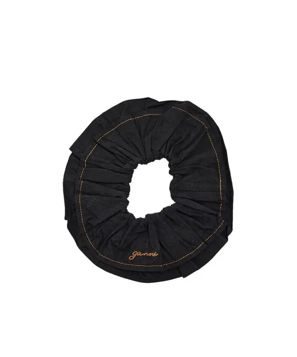 GANNI Scrunchie - Black
