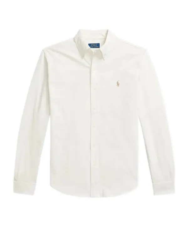 Polo Ralph Lauren Ralph Lauren Embroidered Logo Shirt - Light Cream