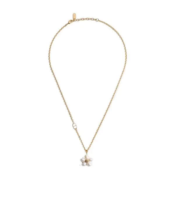 Dior Dioriviera Brush Bloom Necklace - Yellow