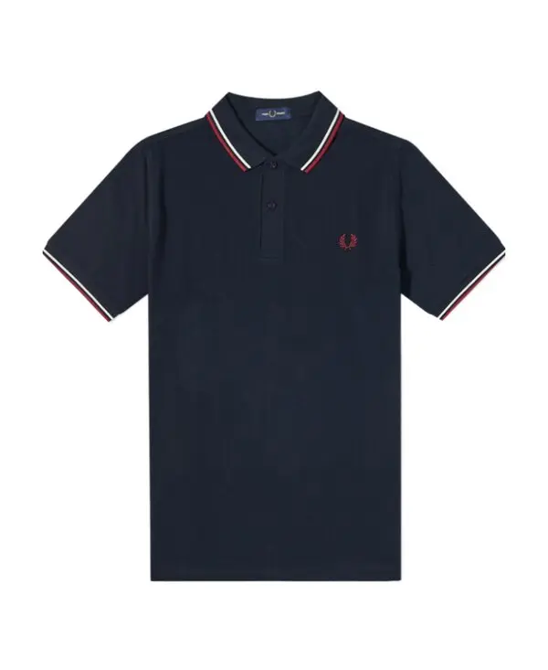 Fred Perry Twin Tipped Piqué Polo Shirt