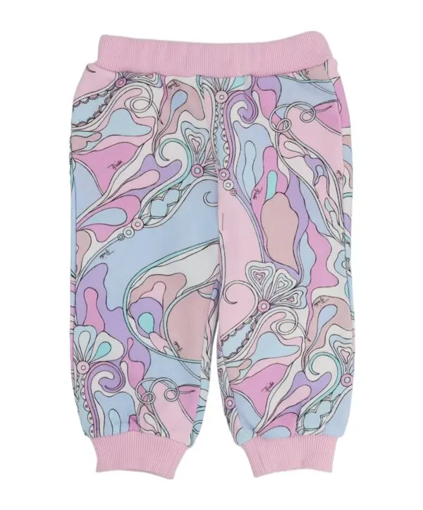 Emilio Pucci Printed Joggers - Pink