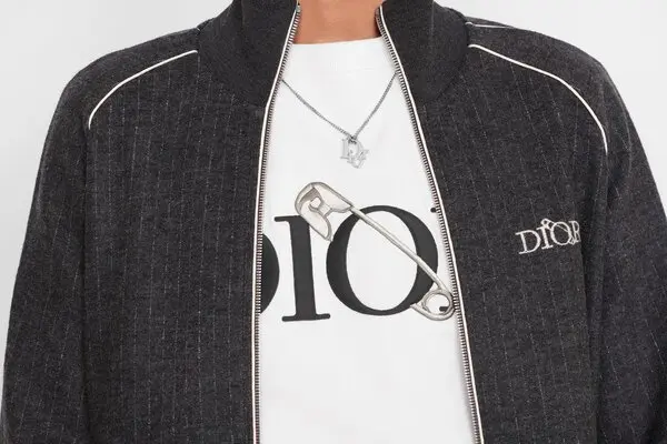 Dior Oblique Pendant Necklace