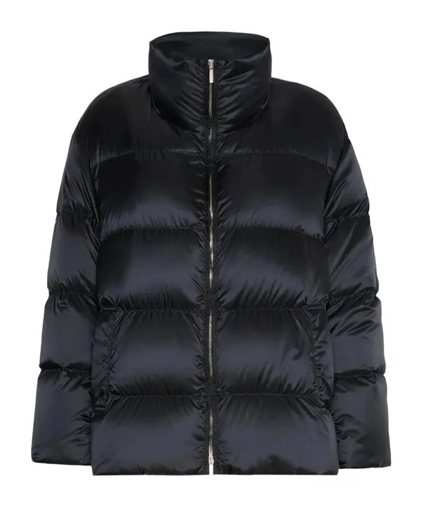 Max Mara Zip-up Padded Jacket - Black