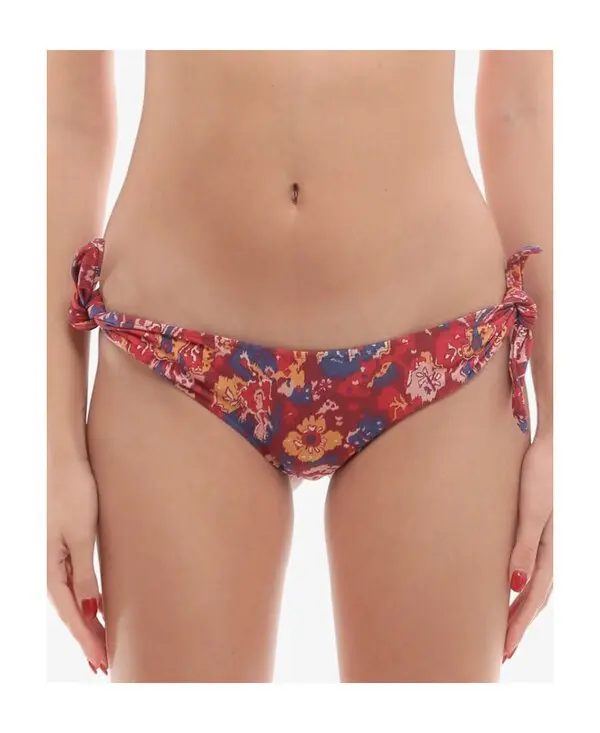 Isabel Marant Étoile Floral Print Low-rise Bikini Bottoms - Red