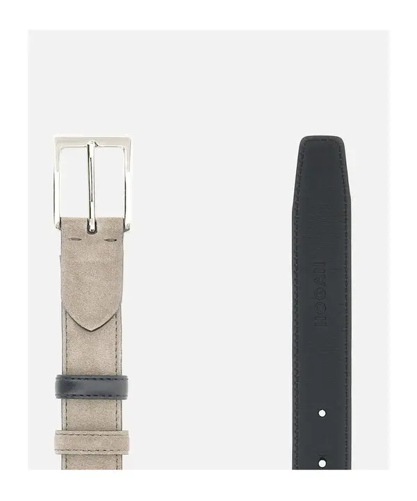 Hogan Logo Detailed Buckled Belt