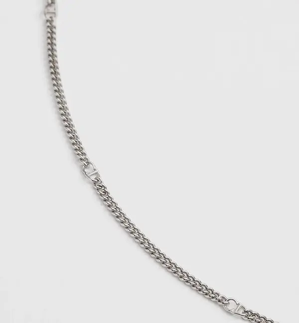 Dior Cd Icon Thin Chain Link Necklace
