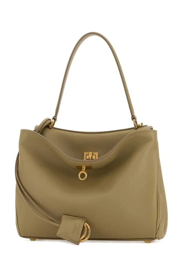 Balenciaga Sage Leather Small Rodeo Handbag - Green