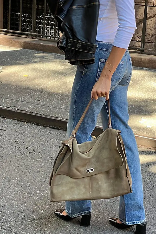 Free People We The Free Parker Suede Tote