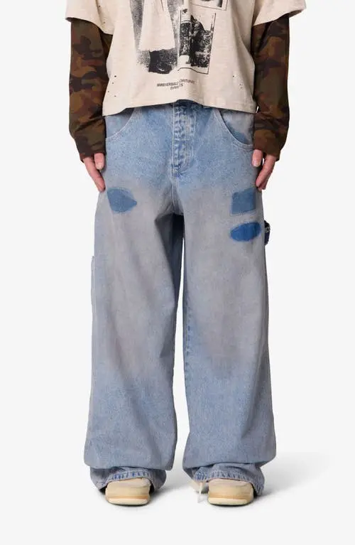 Mnml Patch Mark Rave Baggy Jeans
