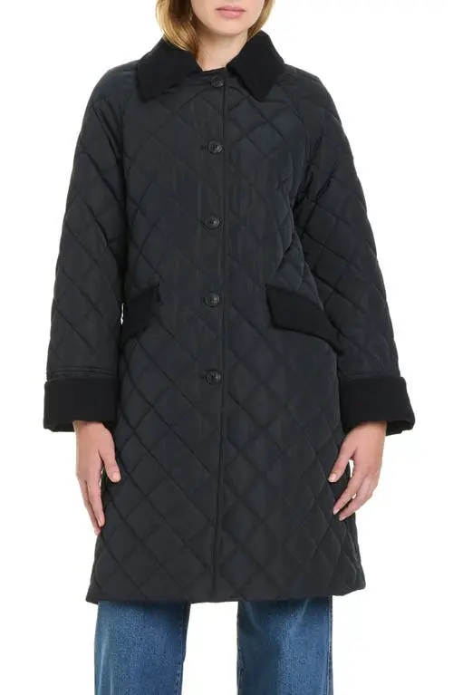 Vince Camuto Water Resistant Quilted Coat