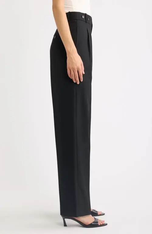 DÔEN Olivia Wide Leg Pleated Pants