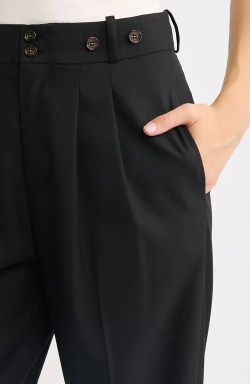 DÔEN Olivia Wide Leg Pleated Pants