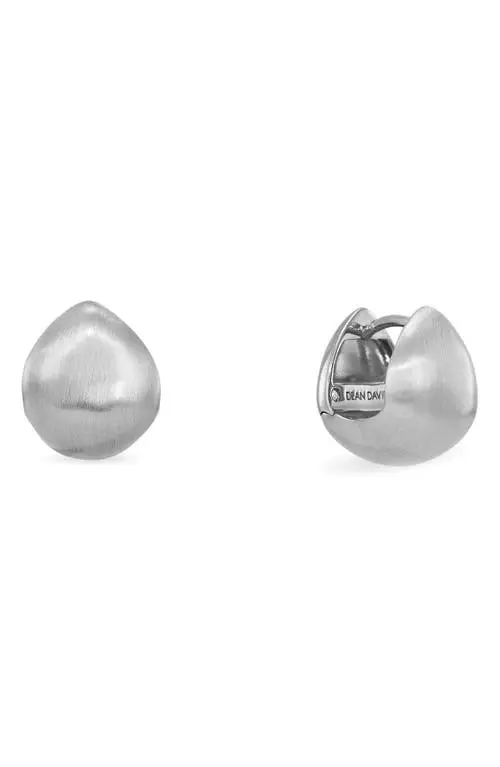 DEAN DAVIDSON Serra Huggie Hoop Earrings - Silver