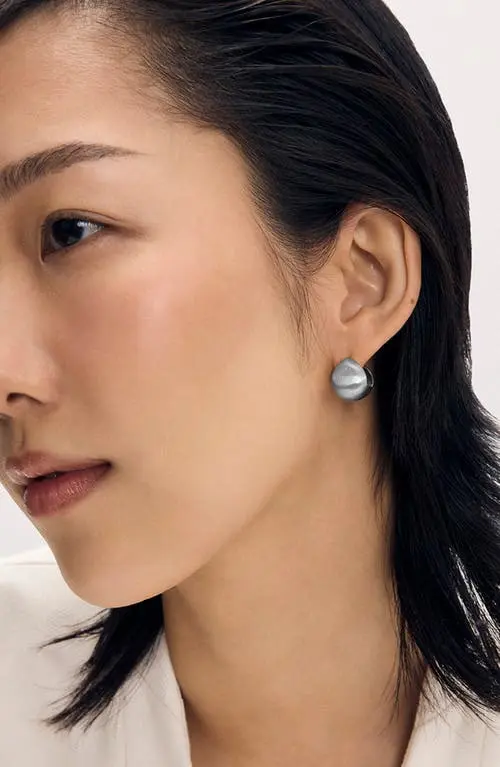 DEAN DAVIDSON Serra Huggie Hoop Earrings - Silver