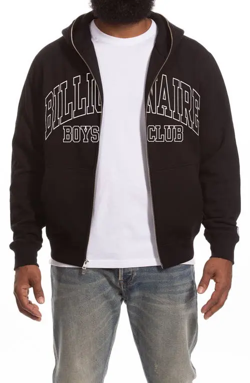 BILLIONAIRE BOYS CLUB Club Cotton Zip Hoodie - Black