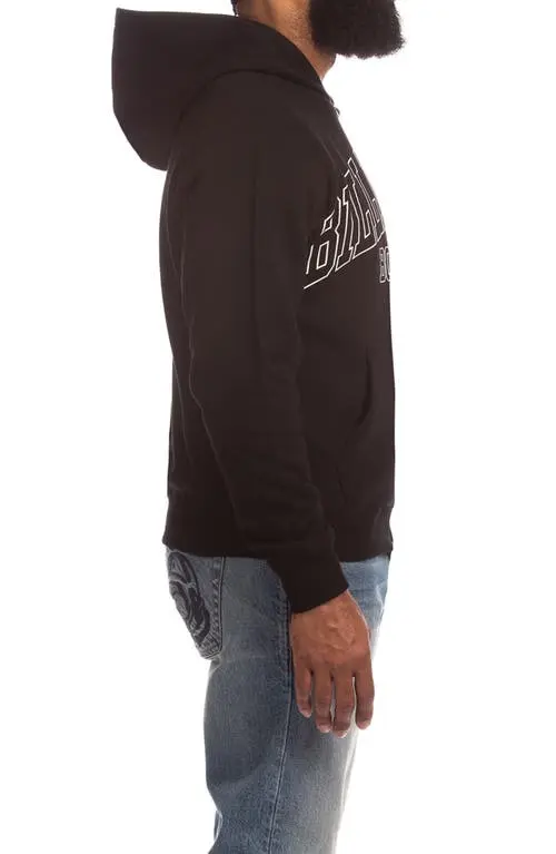 BILLIONAIRE BOYS CLUB Club Cotton Zip Hoodie - Black