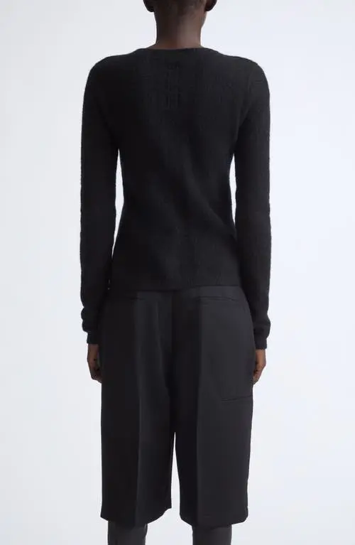 Rick Owens Cashmere Blend Boatneck Sweater