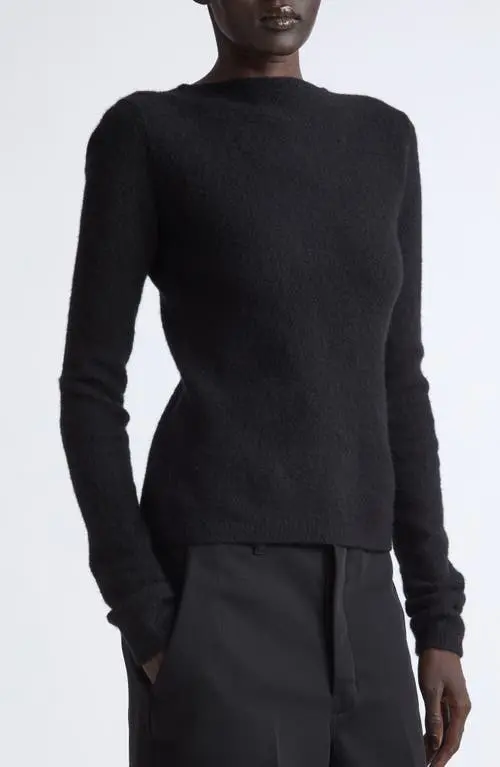 Rick Owens Cashmere Blend Boatneck Sweater