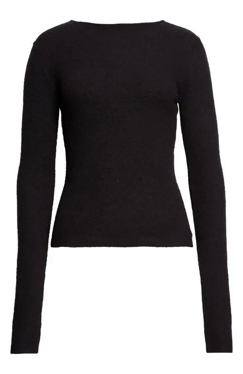 Rick Owens Cashmere Blend Boatneck Sweater